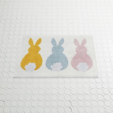 Celebrate Together™ Easter Bunny Tails Bathroom Rug