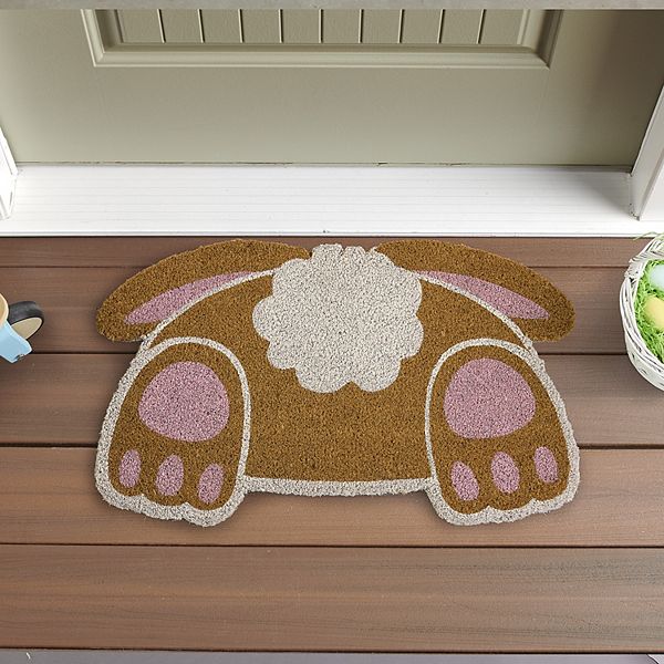 Celebrate Together™ Easter Bunny Tail Coir Doormat