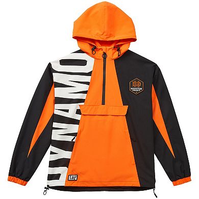 Unisex Live Breathe Futbol Orange Houston Dynamo FC Tekker Half-Zip ...