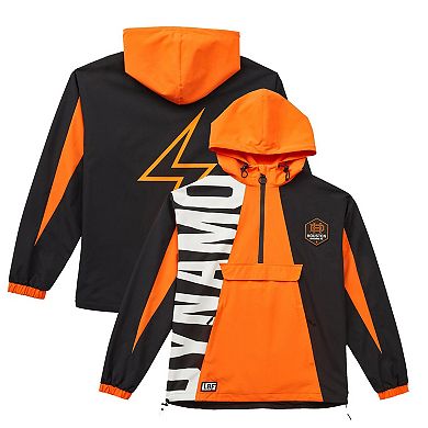 Unisex Live Breathe Futbol Orange Houston Dynamo FC Tekker Half-Zip ...