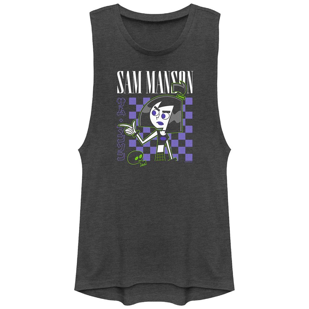 Juniors' Nickelodeon Danny Phantom Sam Mason Poster Graphic Tank Top