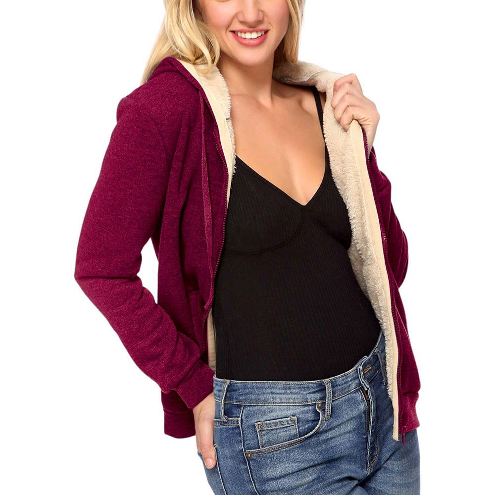 Women's Thick Sherpa Self Hug Hoodie