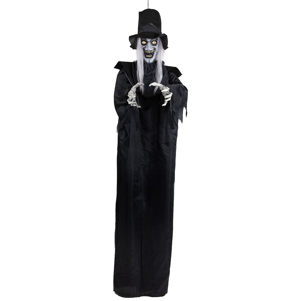 Northlight Vampire in Robe and Top Hat Hanging Halloween Decoration ...