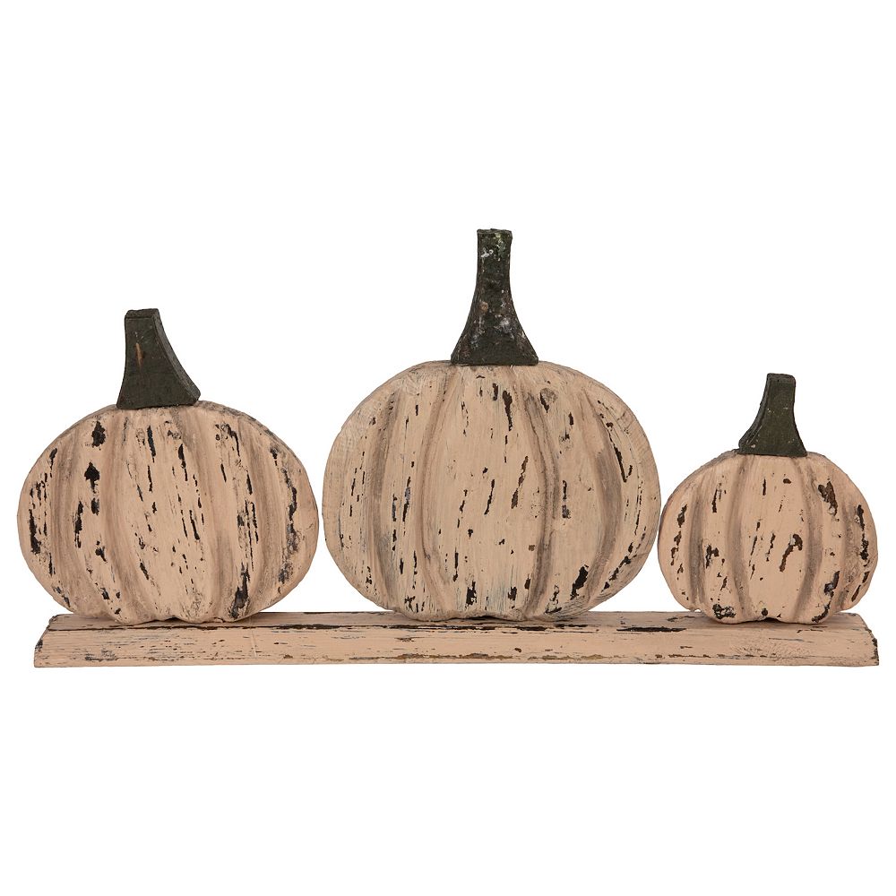 Northlight Three Little Pumpkins Fall Harvest Decoration