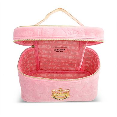Juicy Couture Pink Pressed Train Case