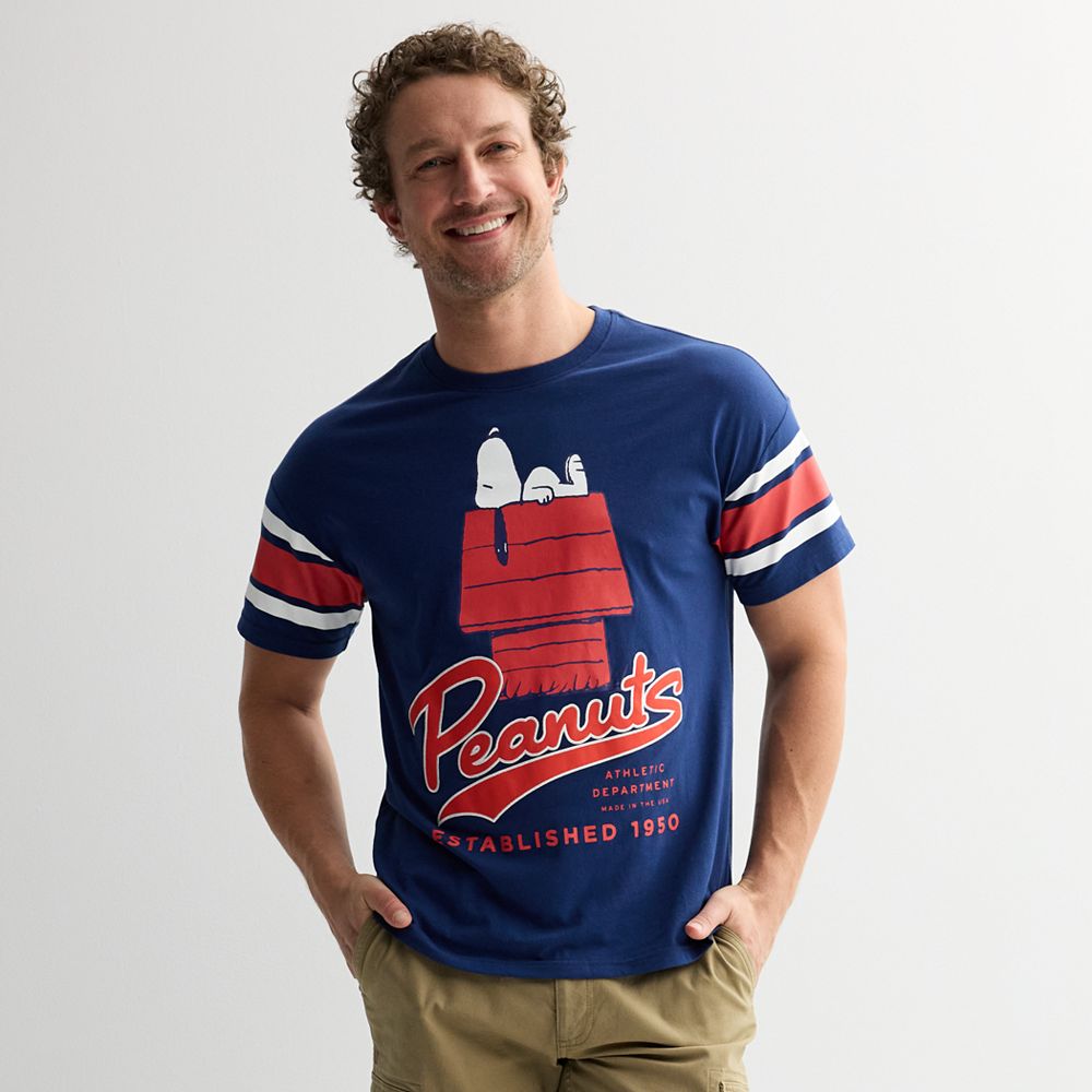 Men's Peanuts Snoopy Graphic Tee