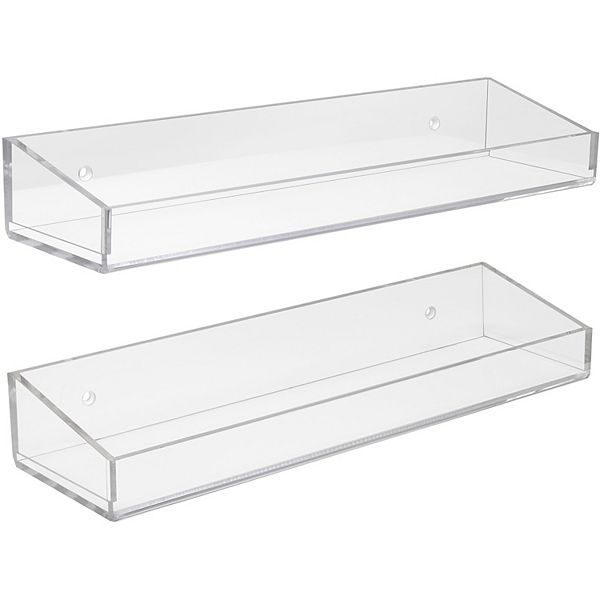 Sorbus 2-pack Acrylic Shelves Sorbus 2-pack Acrylic Shelves