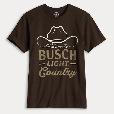 Men's Welcome to Busch Light Country Graphic Tee