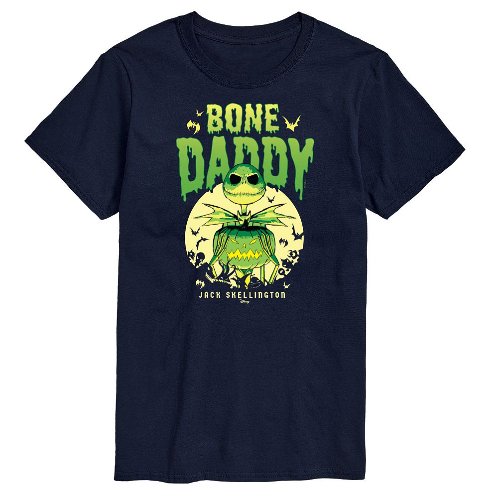Disney's The Nightmare Before Christmas Men's Bone Daddy Graphic Tee