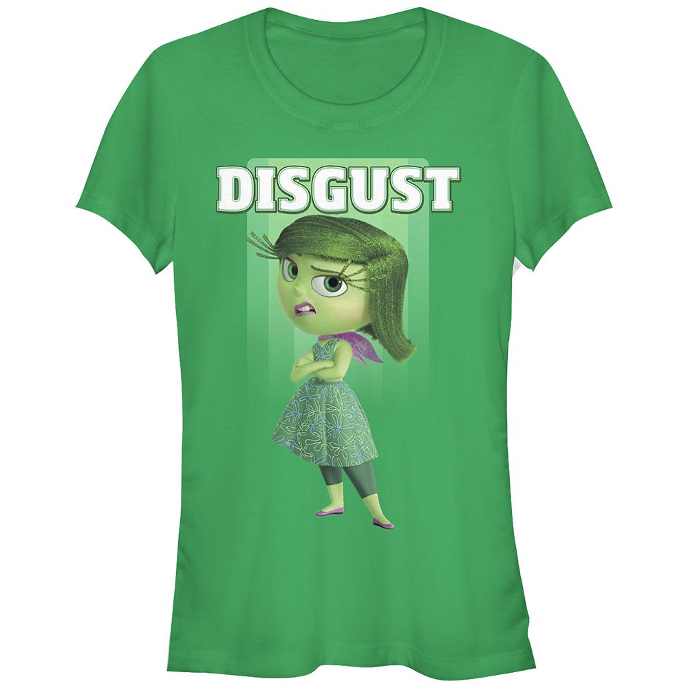 Disney / Pixar's Inside Out Disgust Juniors' Fitted Graphic Tee