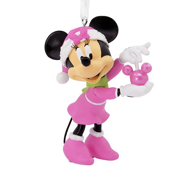 Disney's Minnie Mouse with Ornament Hallmark Christmas Ornament