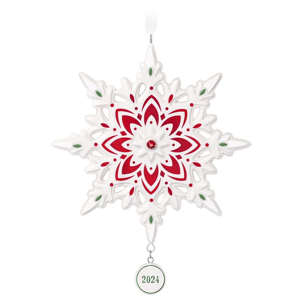 Snowflake 2024 Hallmark Keepsake Christmas Ornament