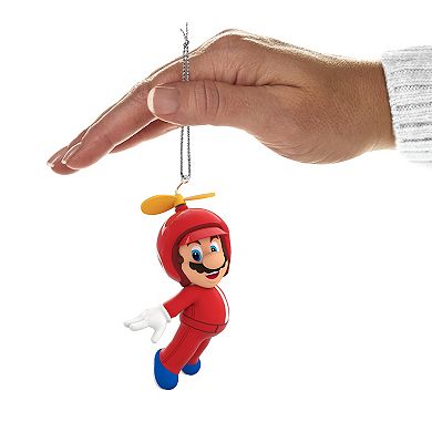 Nintendo Super Mario Powered Up Mario Propeller Hallmark Keepsake Christmas Ornament