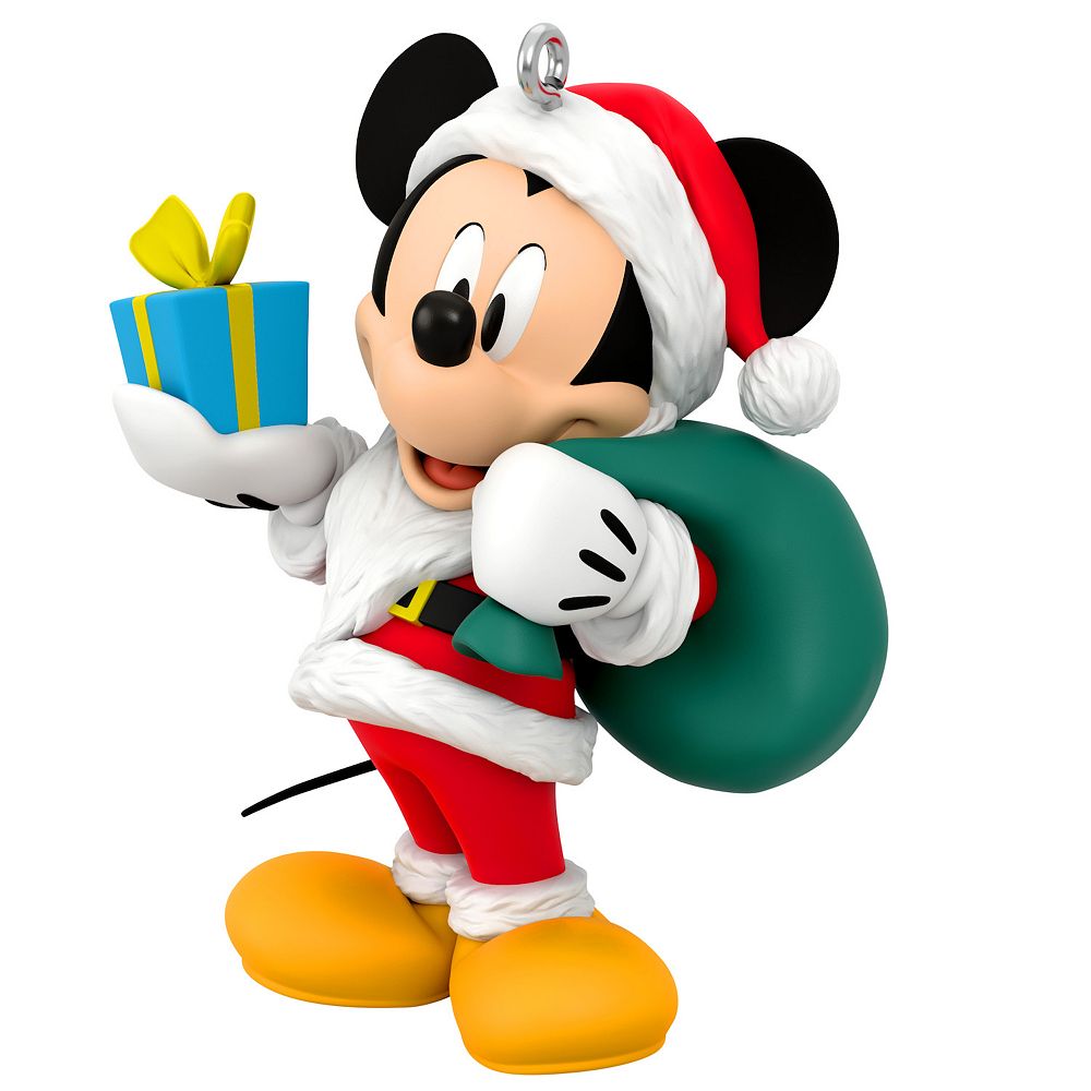 Disney's Mickey Mouse All About Mickey! Santa Mickey Hallmark Keepsake ...