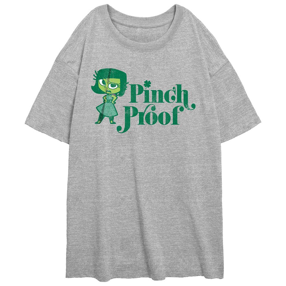 Disney / Pixar's Inside Out Disgust Pinch Proof Juniors' Oversized ...