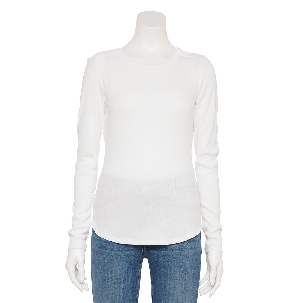 Kohls Womens Long Sleeve T Shirts