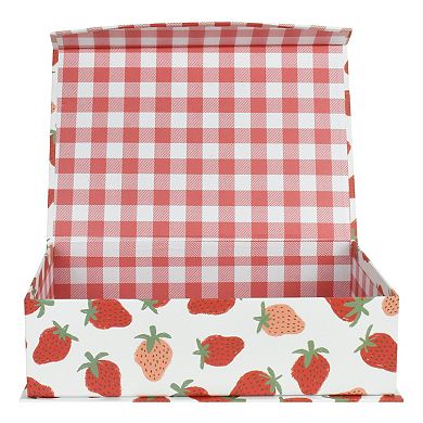 Celebrate Together Mini Strawberry Hinged Paper Storage Box