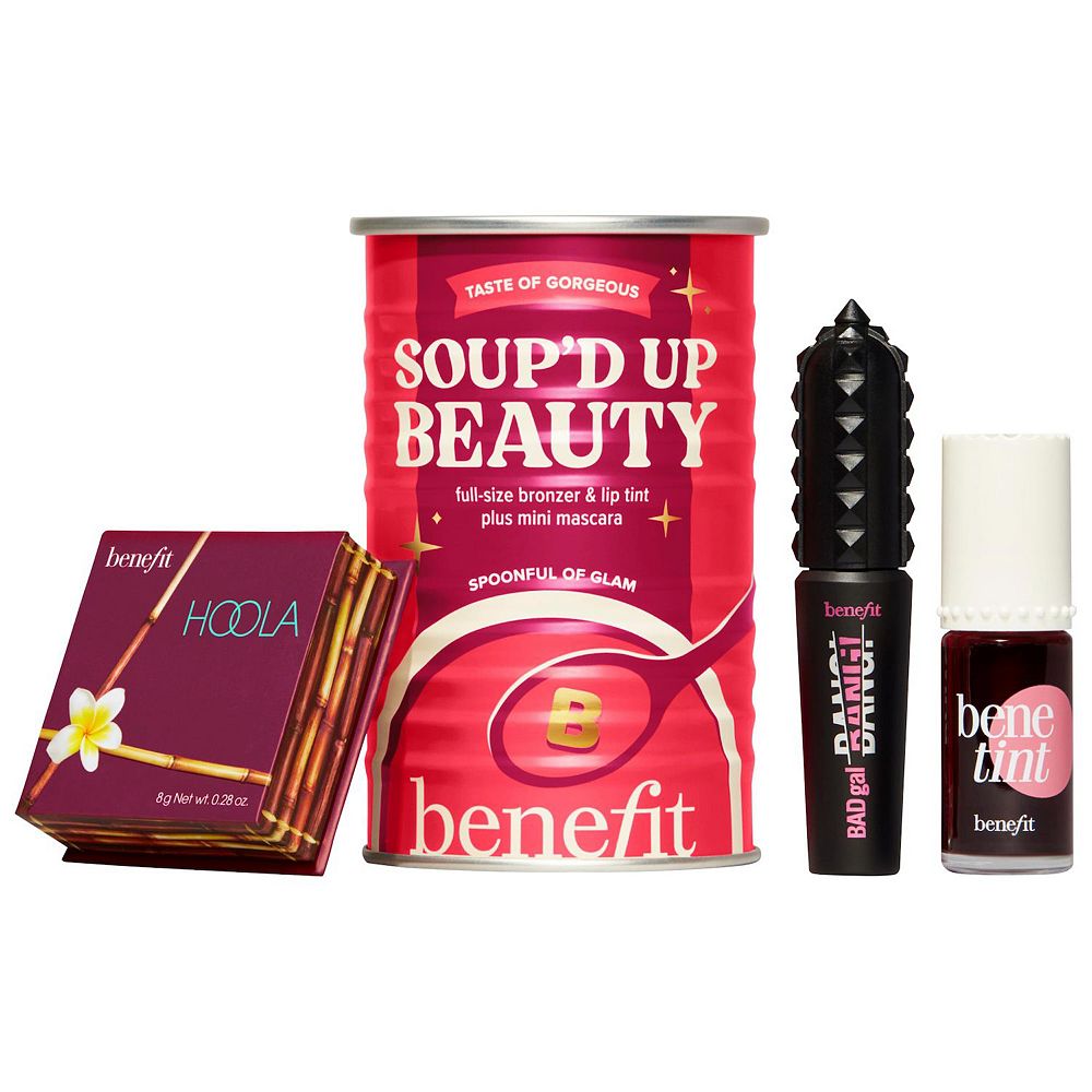 Benefit Cosmetics Soup'd Up Beauty - Benetint, Hoola Bronzer and Mini ...