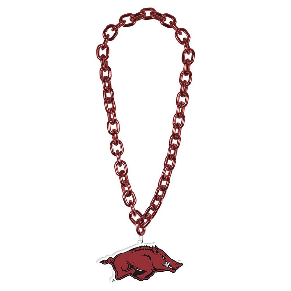 WinCraft Arkansas Razorbacks Big Chain Logo Necklace