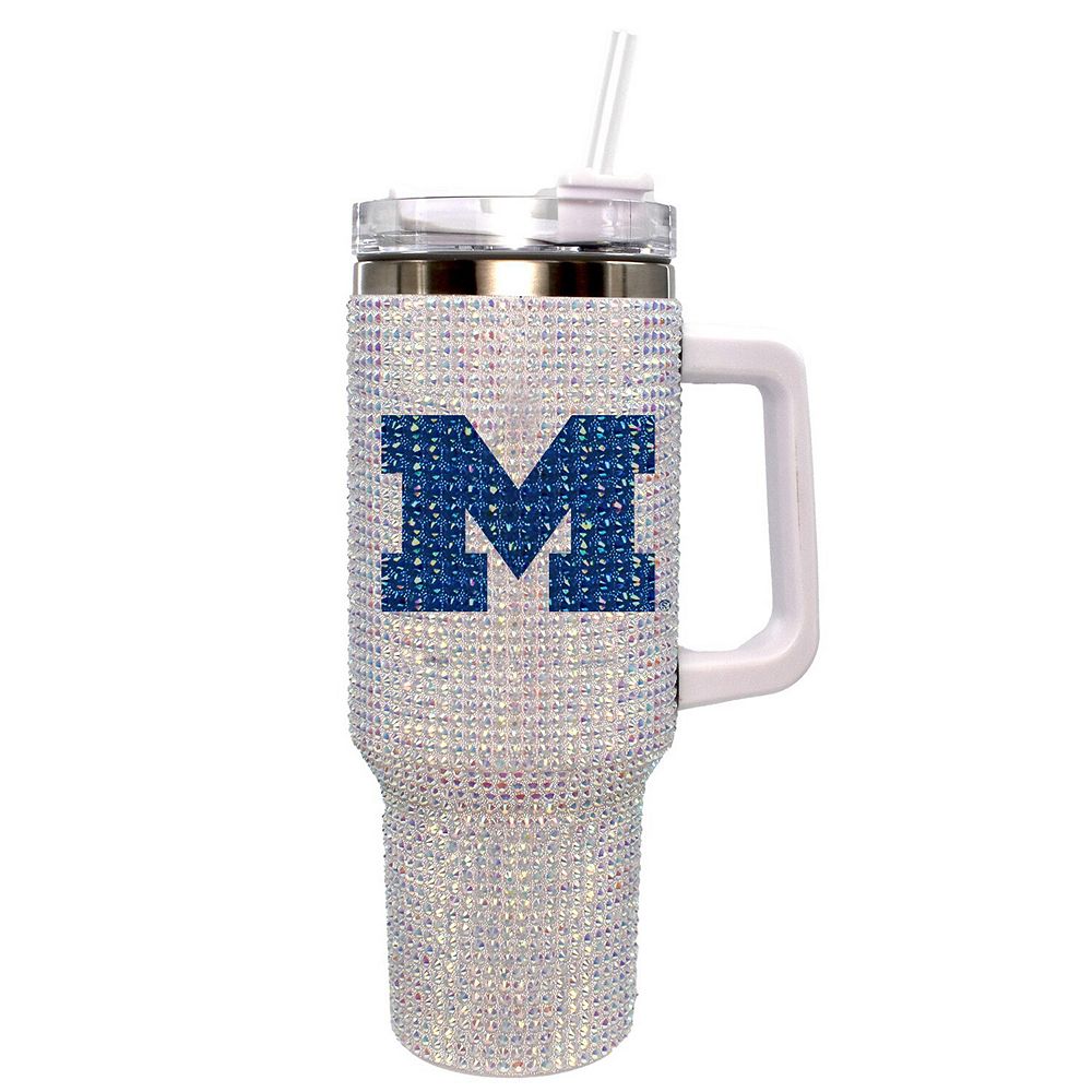 The Memory Company Michigan Wolverines 46oz. Bling Colossal Tumbler
