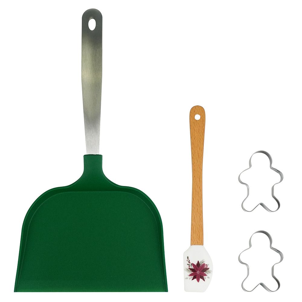 Art and Cook 4-Piece Cookie Spatula Set