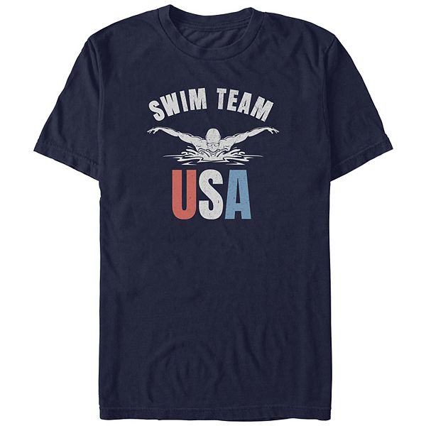 Men's Swim Team USA Graphic Tee