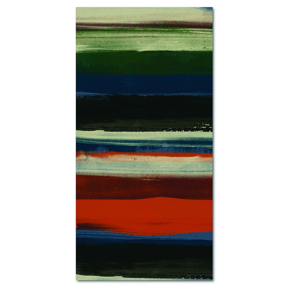 COURTSIDE MARKET Lodge Strata III Canvas Wall Art