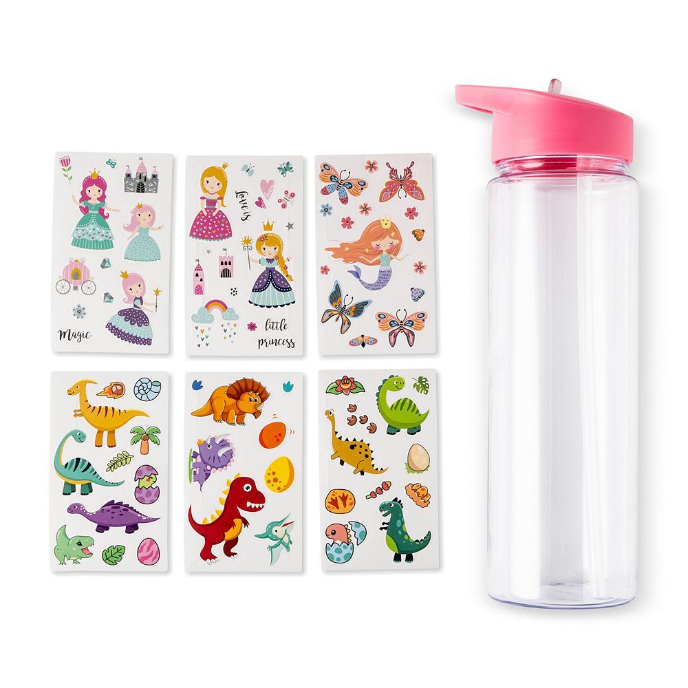 Manna Kids' D.I.Y. Sticker Craft 24-oz. Water Bottle