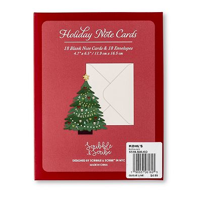 Scribble & Scribe Holiday Greeting Card Set
