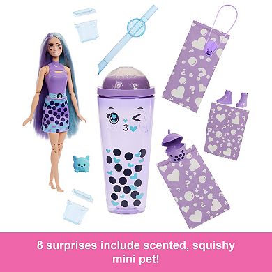 Barbie® Pop Reveal Boba Tea Series Taro Milk Fashion Doll & Accessories ...