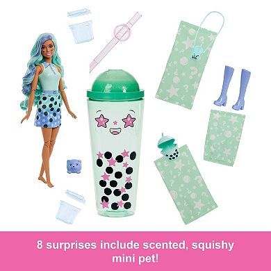 Barbie® Pop Reveal Boba Tea Series Green Tea Fashion Doll & Accessories ...