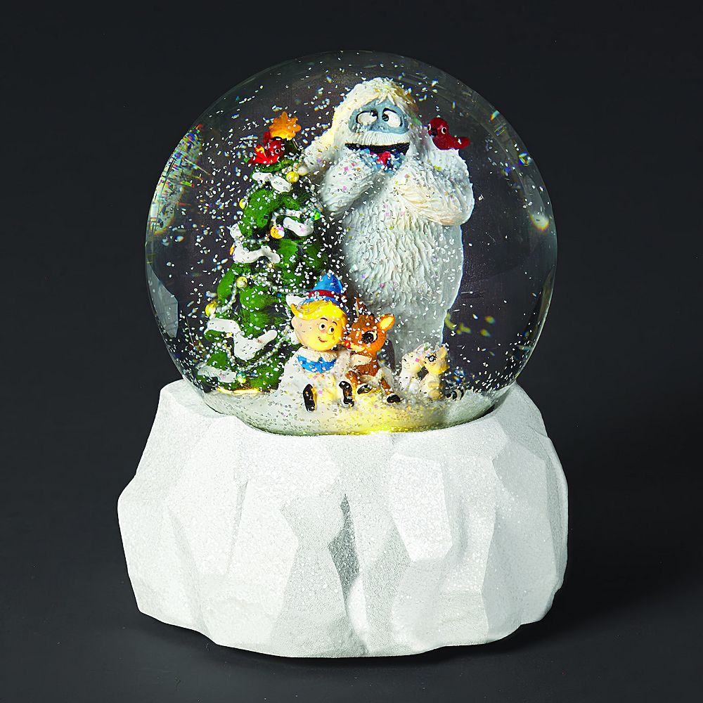 Roman LED Musical Rudolph Snowglobe