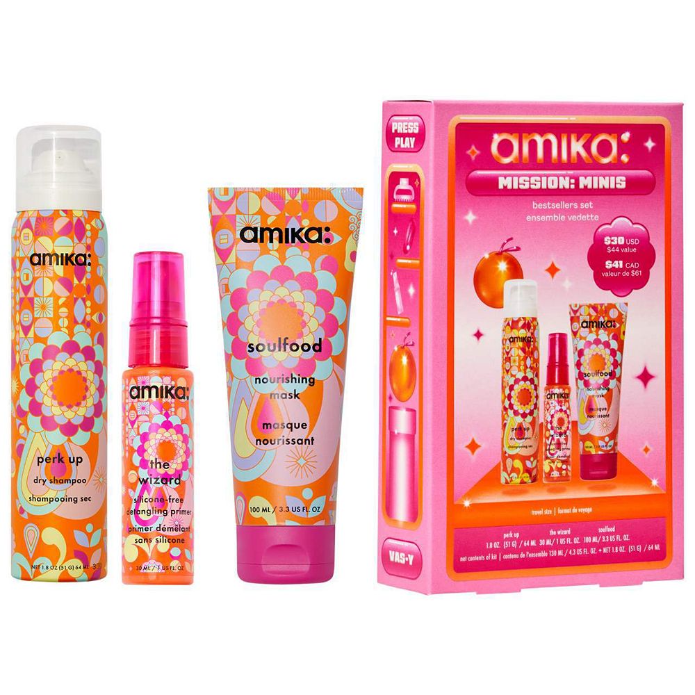 amika Mission Minis Hair Bestsellers Set