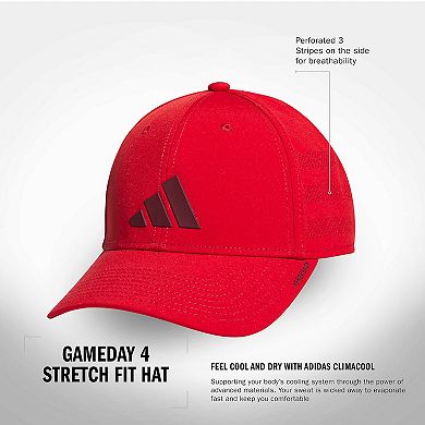 Men's adidas Gameday 4 Stretch Fit Baseball Hat