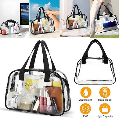 Clear Pvc Purse Bag Waterproof Handbag