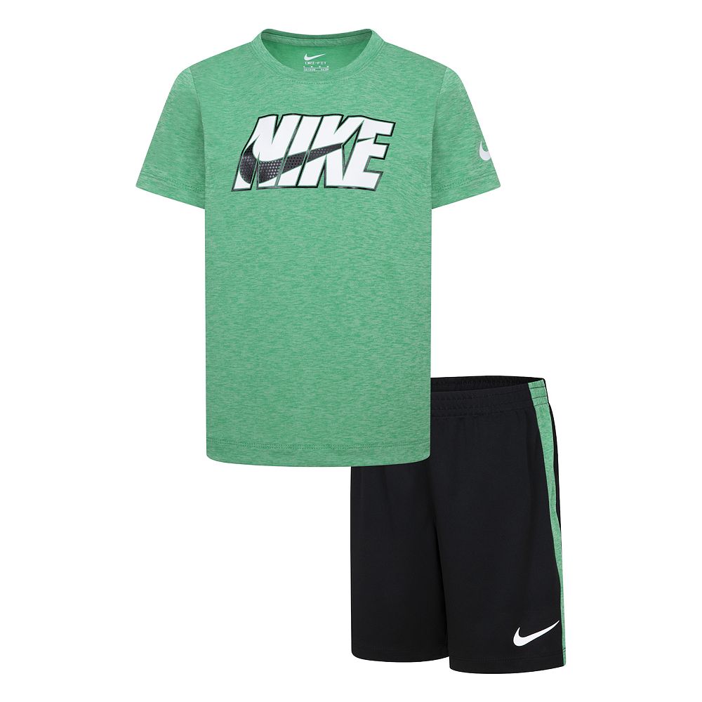 Baby & Toddler Boys Nike Dri-FIT T-shirt and Shorts 2-Piece Matching Set