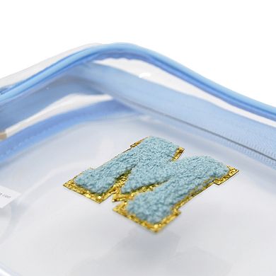 Clear Monogram Bag with Patch