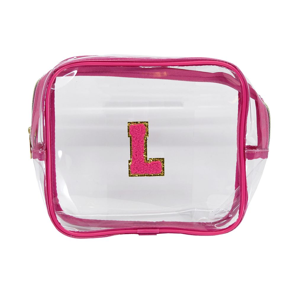 Clear Monogram Bag with Patch