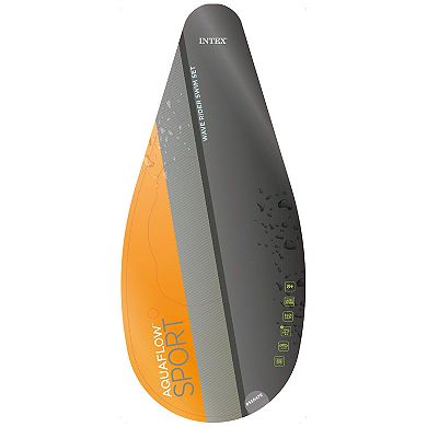 Intex Wave Rider Hypoallergenic Latex Free Mask & Easy Flow Snorkel ...