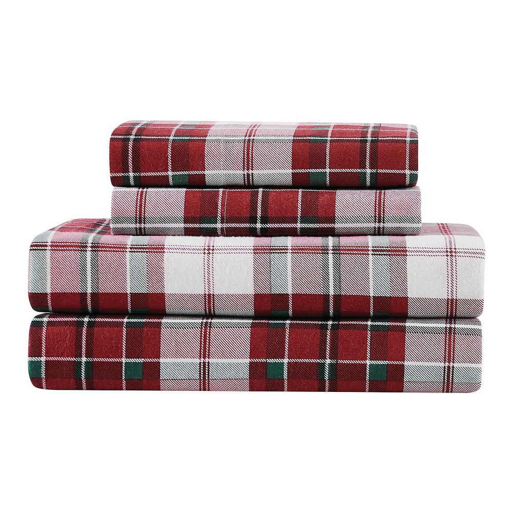 Truly Soft Print Flannel Sheet Set