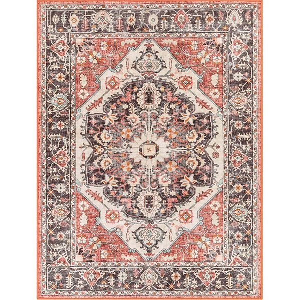 Well Woven Kings Court Zazzu Multi Traditional Medallion Area Rug