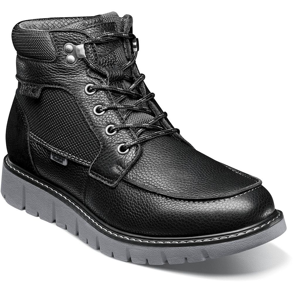 Nunn Bush® Karnak Men's Leather Moc Toe Ankle Boots