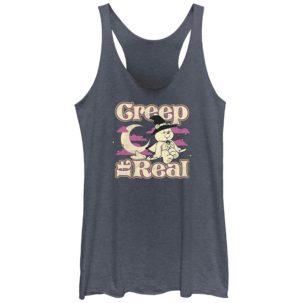 Juniors' Care Bears Creep It Real Racerback Tank Top