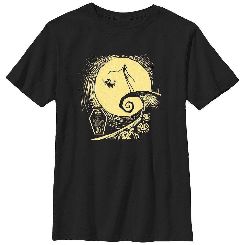 Disney's The Nightmare Before Christmas Spiral Hill 30th Boys 8-20 ...