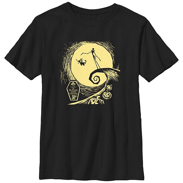 Disney's The Nightmare Before Christmas Spiral Hill 30th Boys 8-20 ...