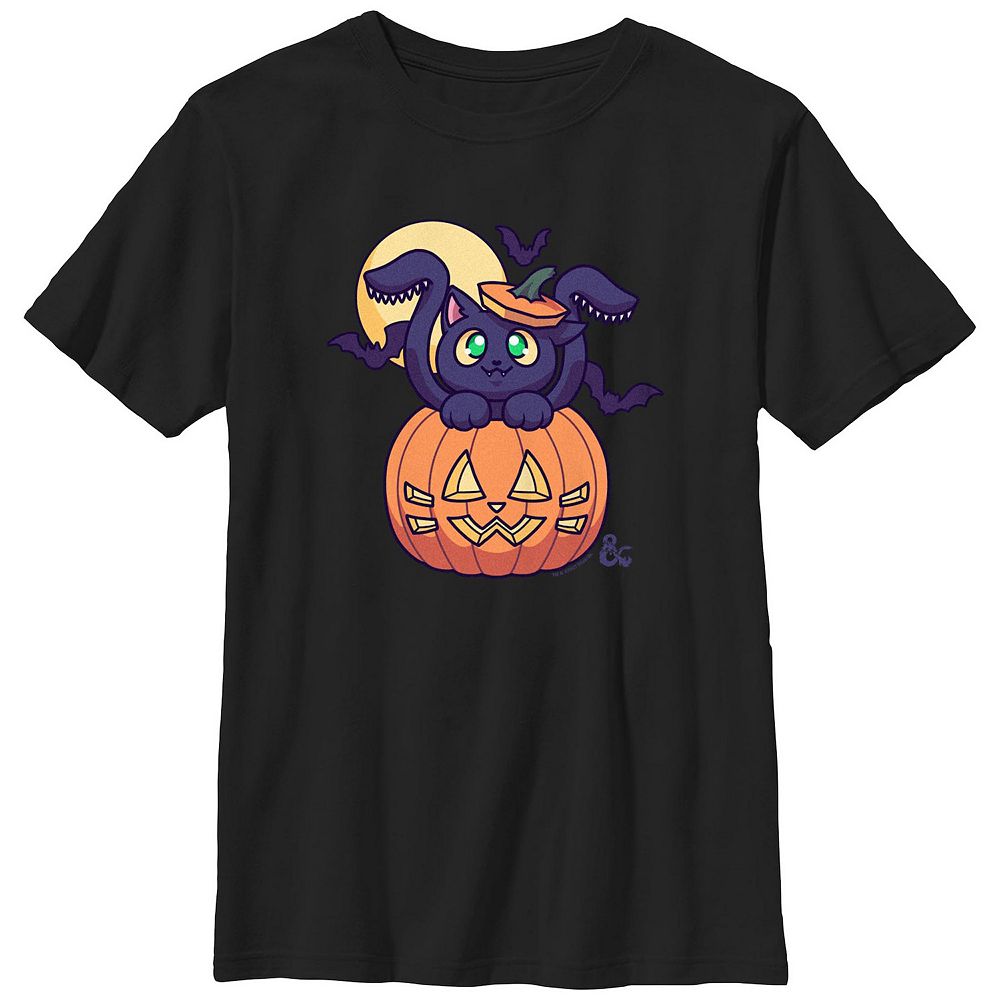 Boys 8-20 Dungeons & Dragons Cute Beast Pumpkin Graphic Tee