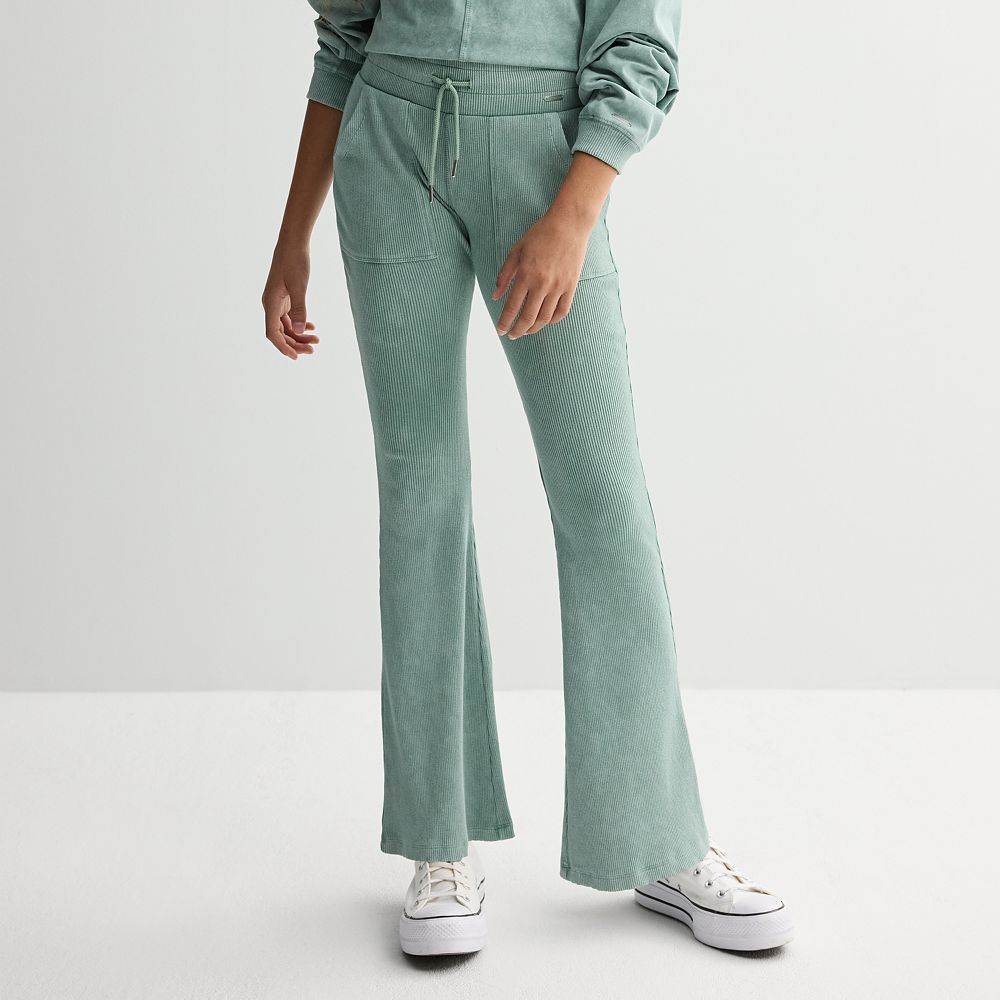Girls 7-18P Limited Too Washed Flare Pants