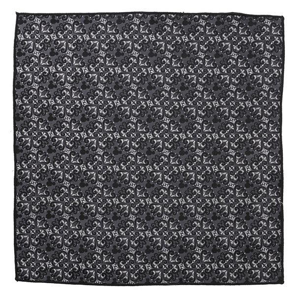 Mickey Mouse Damask Tile Pocket Square