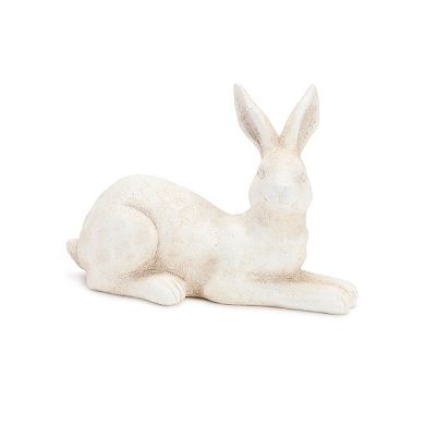 Melrose 2-pc. Ceramic Garden Rabbit Figurine Table Decor Set