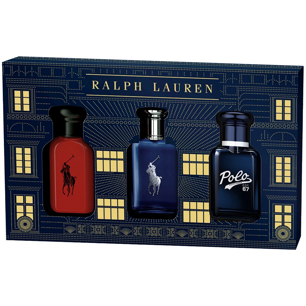 Ralph Lauren 3-Pc. World of Polo Eau De Toilette Gift Set
